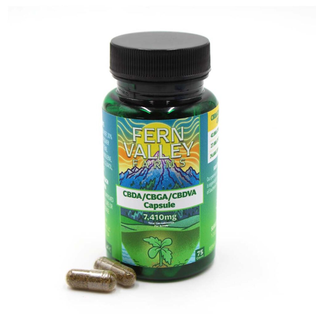 CBDA/CBGA/CBDVA Capsules - Fern Valley Farms