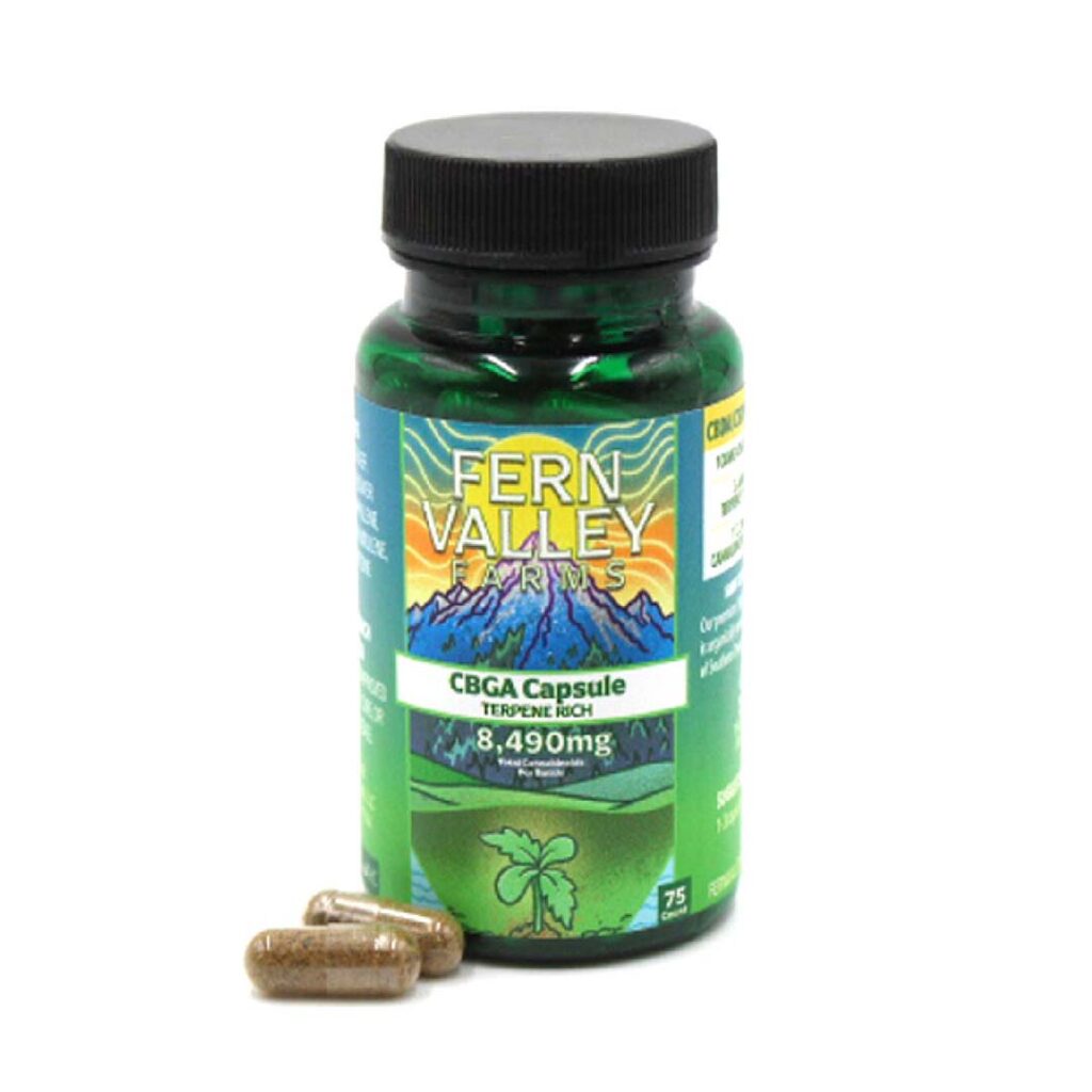 CBD Capsules - Fern Valley Farms