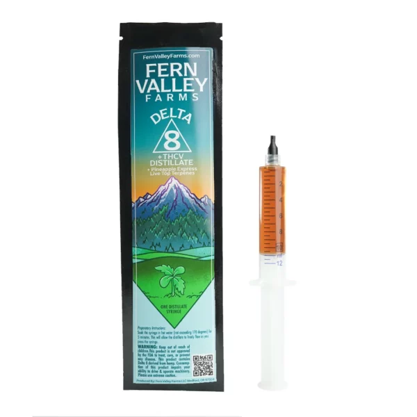 Delta 8 THC + THCV Distillate | Fern Valley Farms